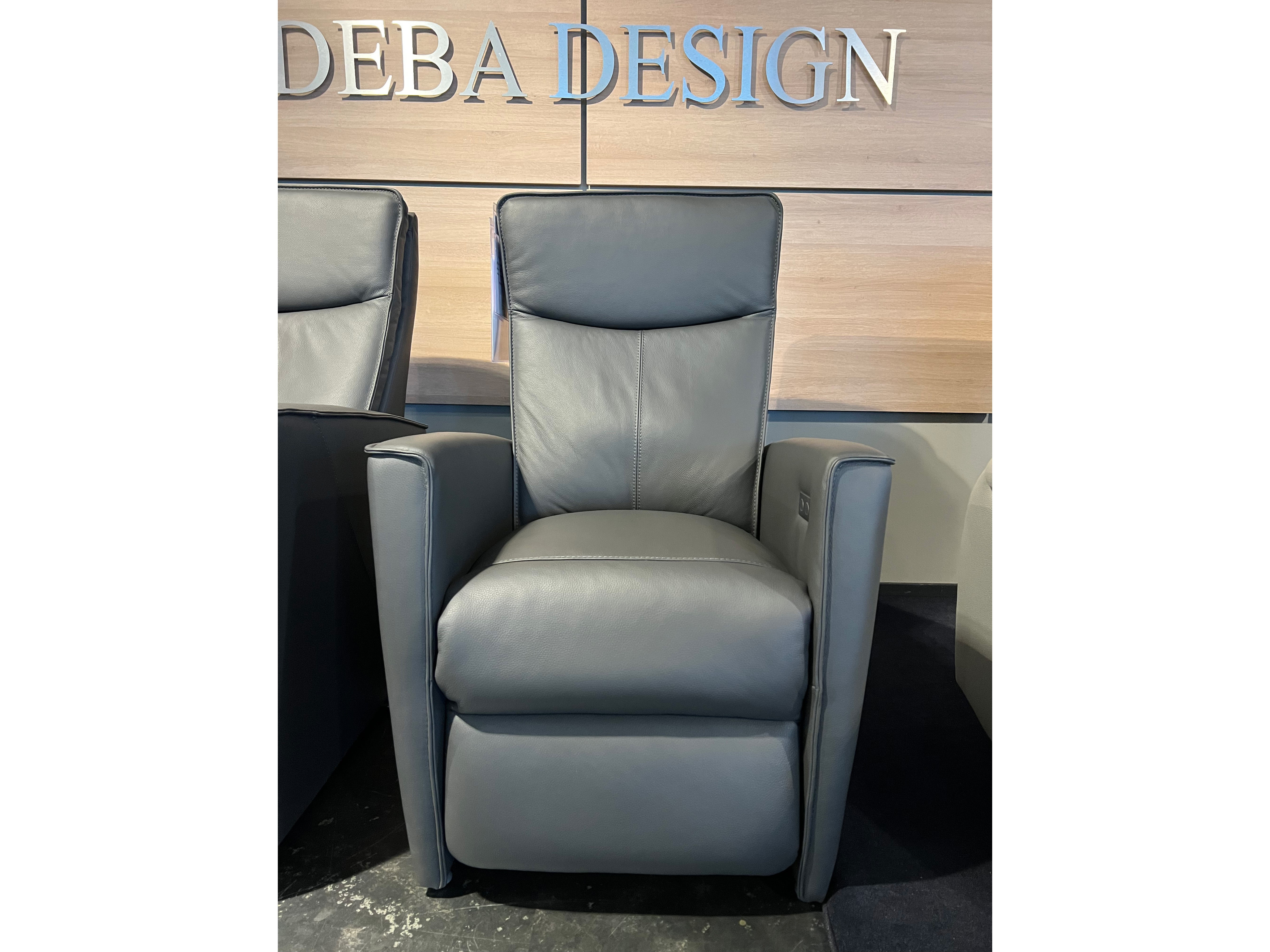 Richter Young Design elektrische relaxzetel antraciet grijs B70 x D85 x ...